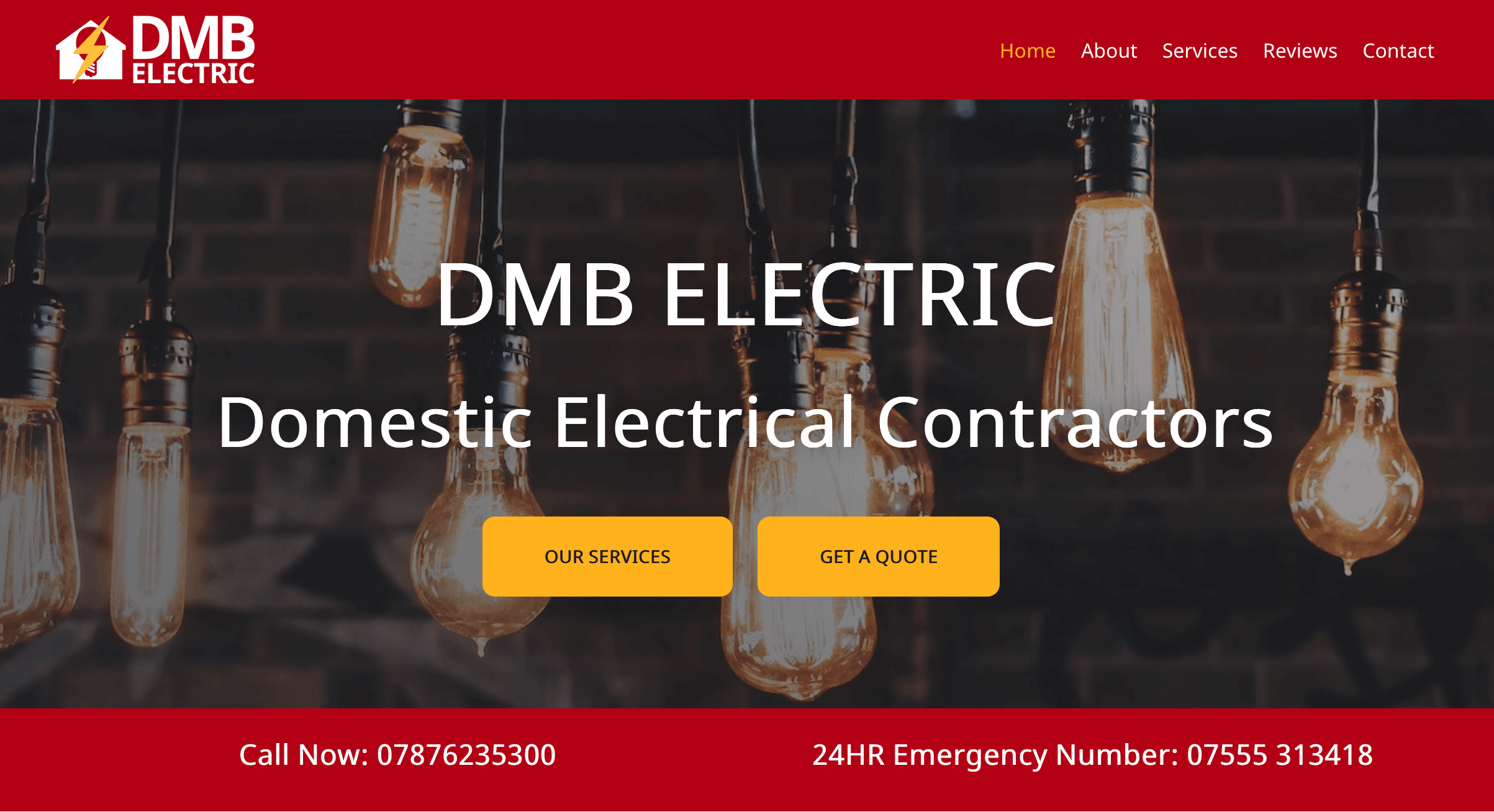 DMB Electric's New Website | Hexa Studios