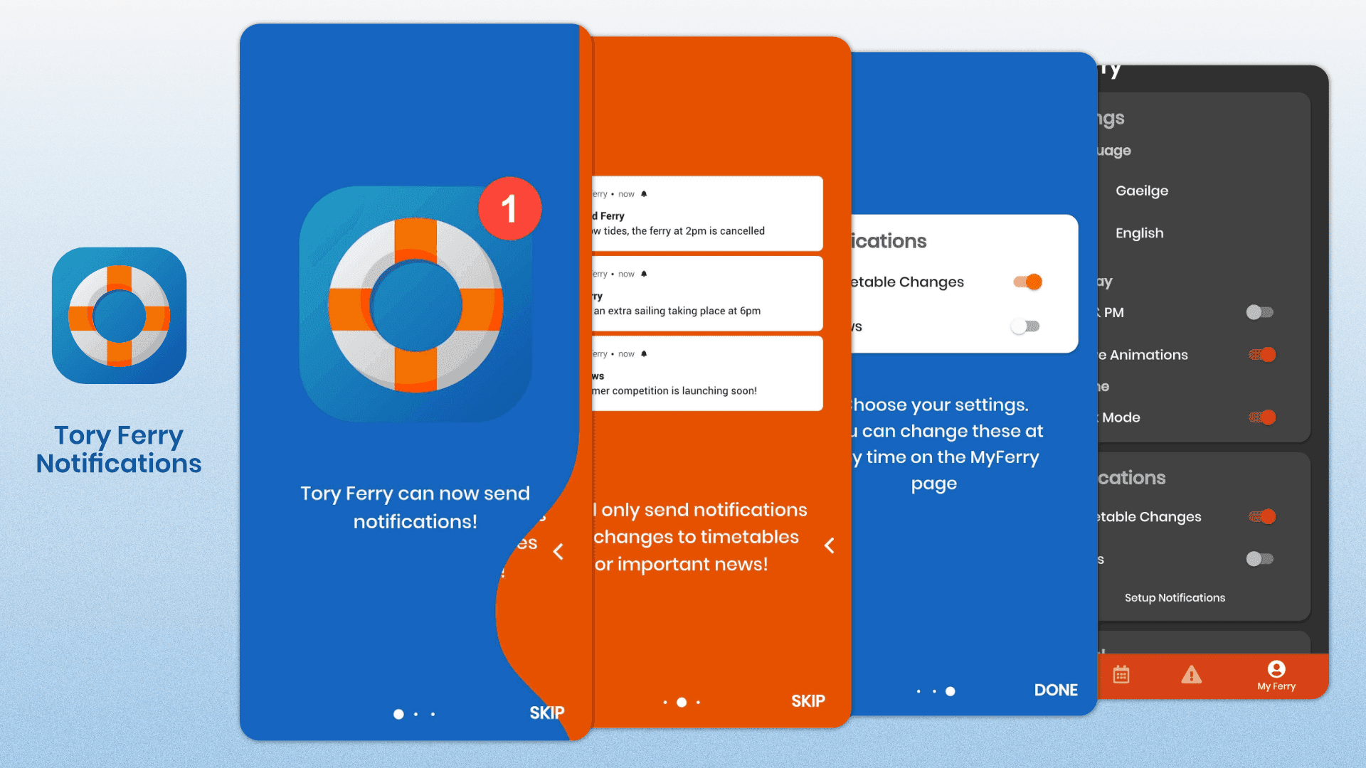Tory Ferry gets Notifications | Hexa Studios
